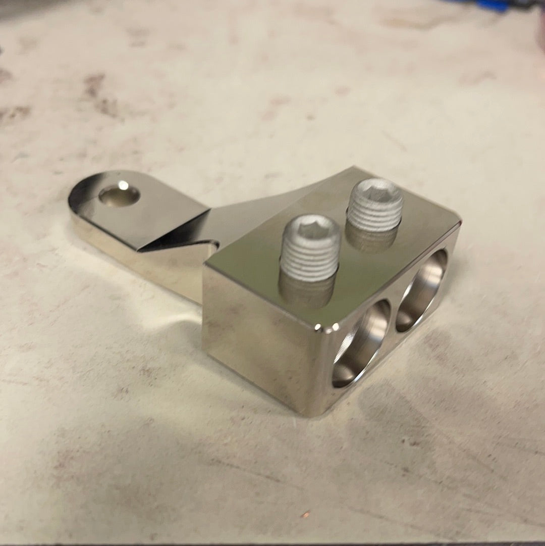 Dual Direct Wire Insert 1/0 audio 2/0 welding wire alternator terminal ...